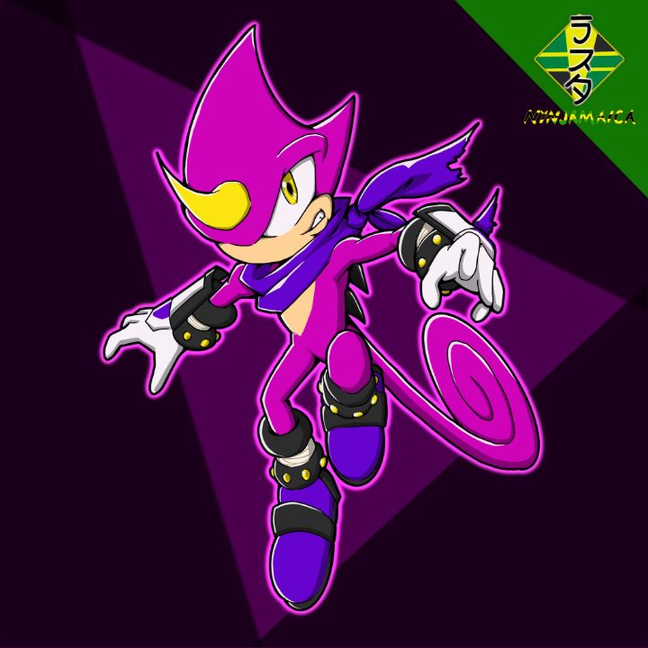 Espio The Chameleon - Nynjamaica - Digital Art & AI, Abstract, Color ...