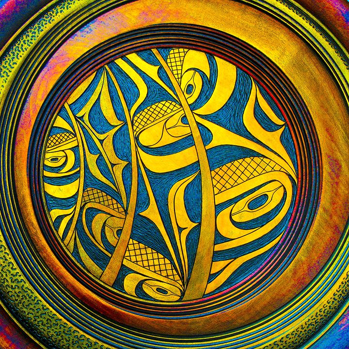 Haida Style Native Art 1 - Native American Art - Paintings & Prints ...