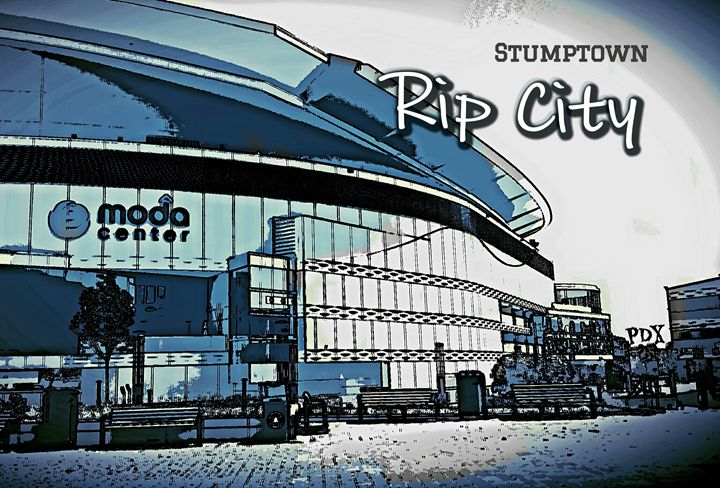 Moda Center Portland, OR - ANM ART - Digital Art & AI, Buildings ...