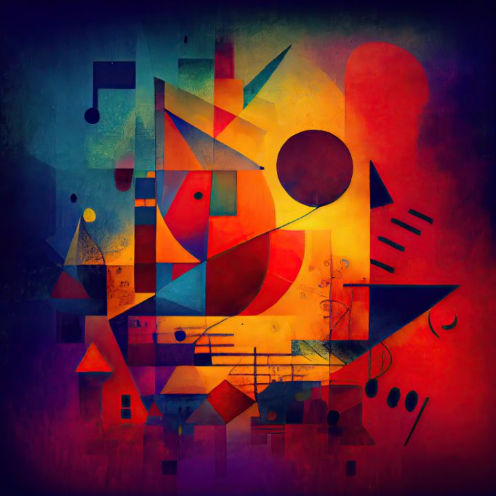 Abstract Colorful artwork #1 Music - Lolly Shine - Digital Art & AI ...