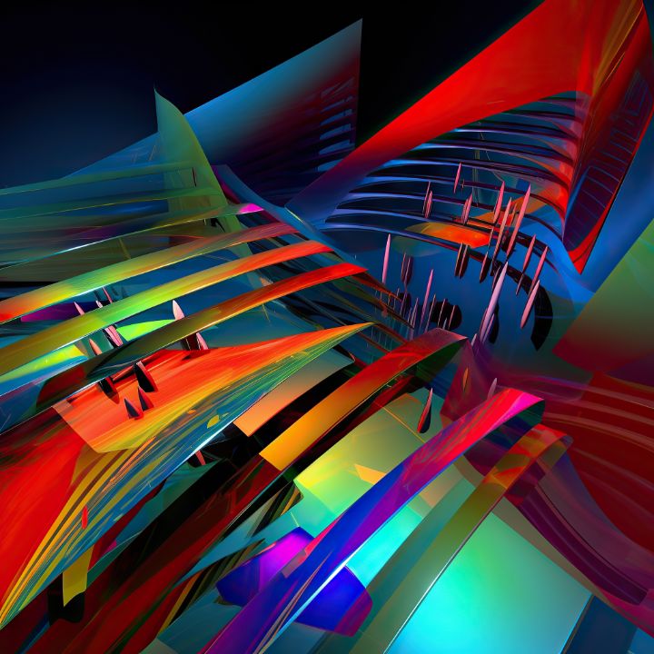 Abstract Colorful artwork #12 Music - Lolly Shine - Digital Art ...