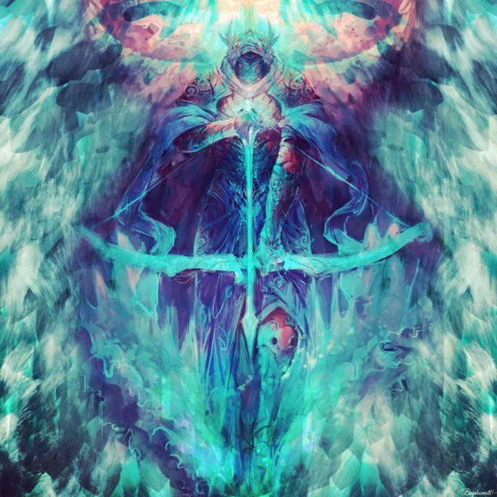 Wraith - Baphomet0 - Digital Art, Abstract, Collage - ArtPal