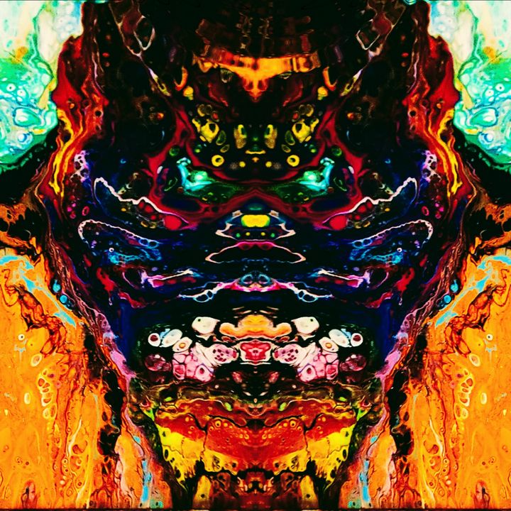 The monster - Up All Night - Paintings & Prints, Abstract, Color - ArtPal
