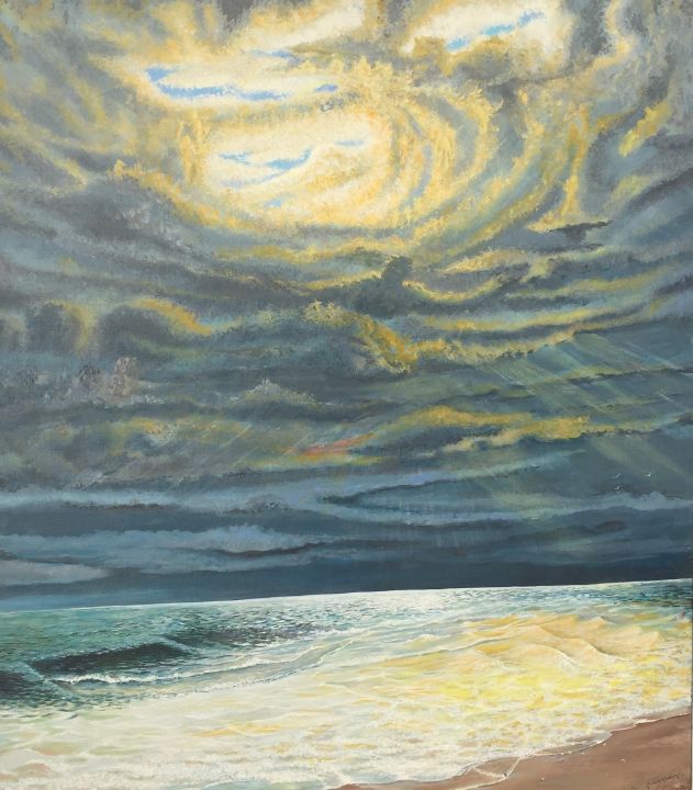 Passing Storm - Kurt Hardcastle - Paintings & Prints, Landscapes ...