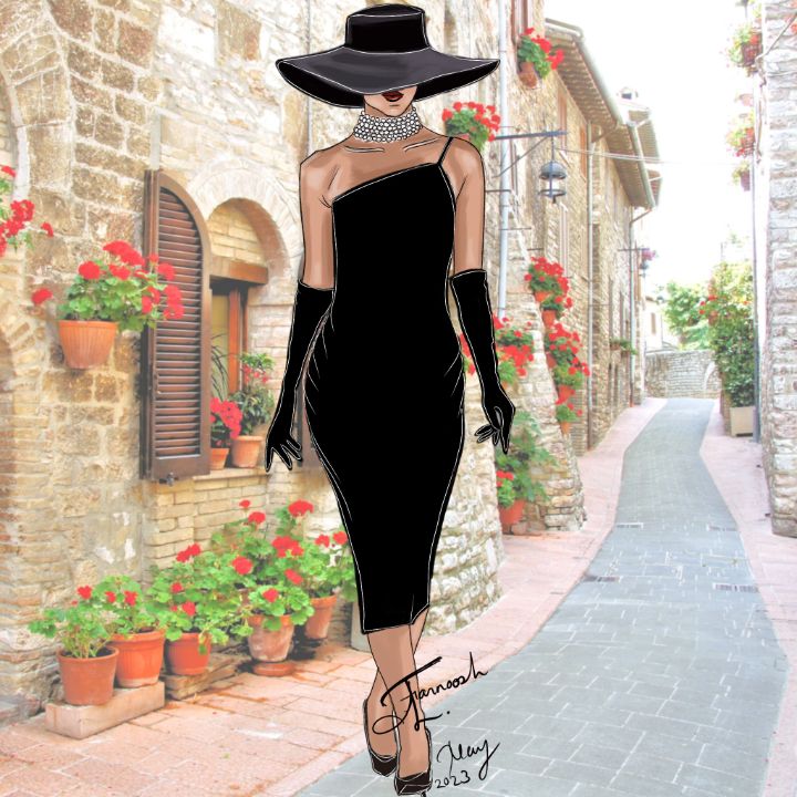 Pretty woman - Illustration.with.farnoosh - Drawings & Illustration ...