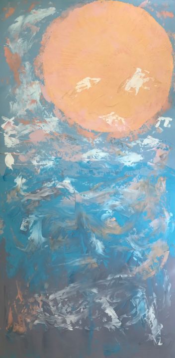 Rays on Waves - Stewart J. Cooper - Paintings & Prints, Landscapes ...