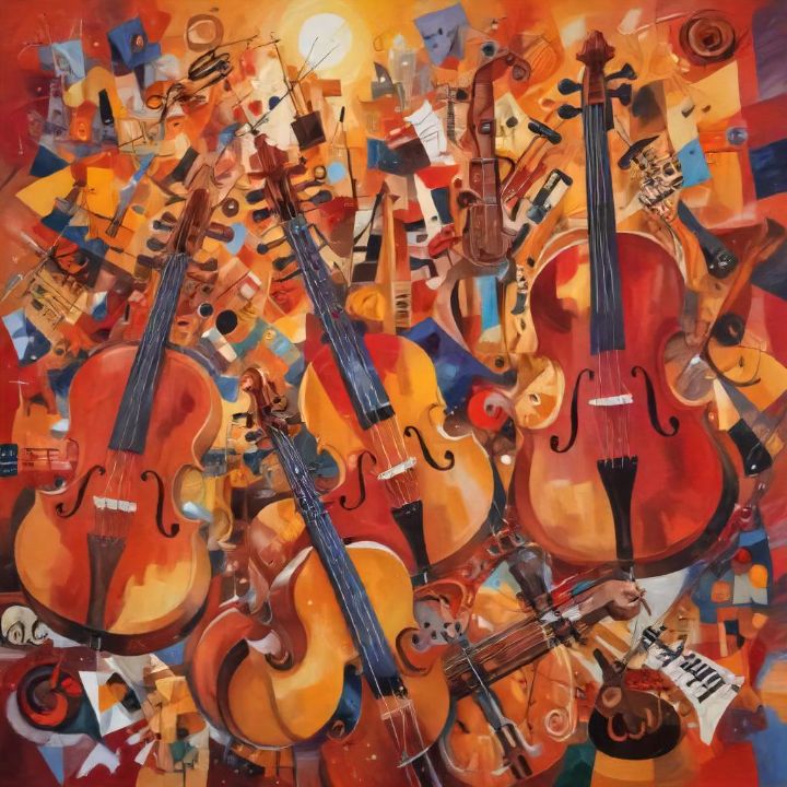 Symphony in Color - SqueezingSnowflakes - Digital Art & AI, Abstract ...