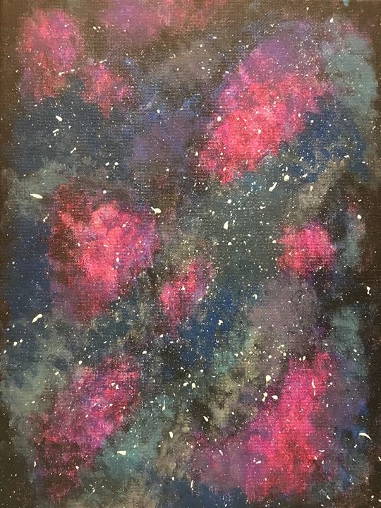 Galaxy - Sarah Bolyard - Paintings & Prints, Astronomy & Space ...