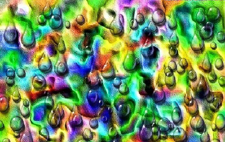 Rainbow Drops - CreativeSoul - Digital Art, Abstract, Color - ArtPal