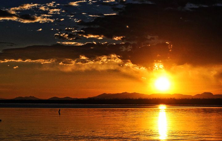 Sunrise Over Yellowstone Lake - CreativeSoul - Photography, Landscapes ...