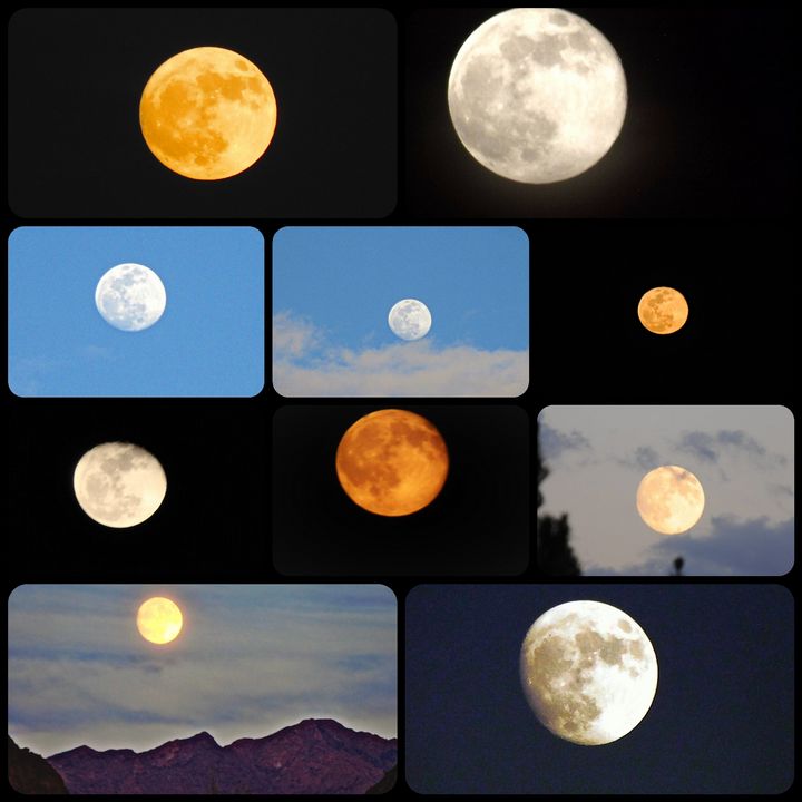 Full Moon Collage - CreativeSoul - Photography, Landscapes & Nature ...
