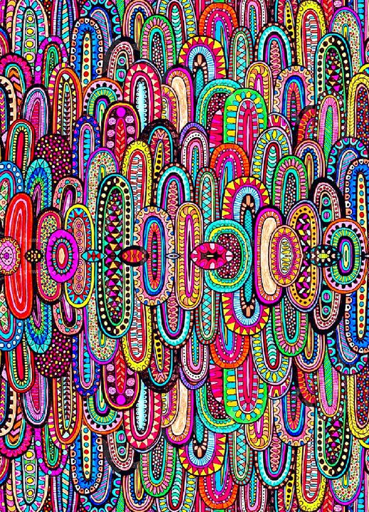Chain Links - CreativeSoul - Digital Art, Abstract, Color - ArtPal