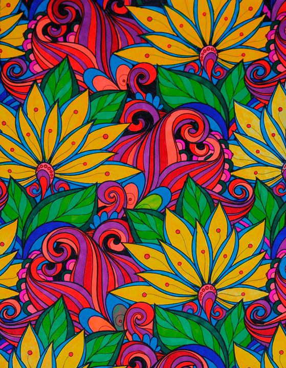 Exotic Beauties - CreativeSoul - Drawings & Illustration, Abstract ...