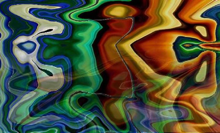 Spiritual Affairs - CreativeSoul - Paintings & Prints, Abstract, Color ...