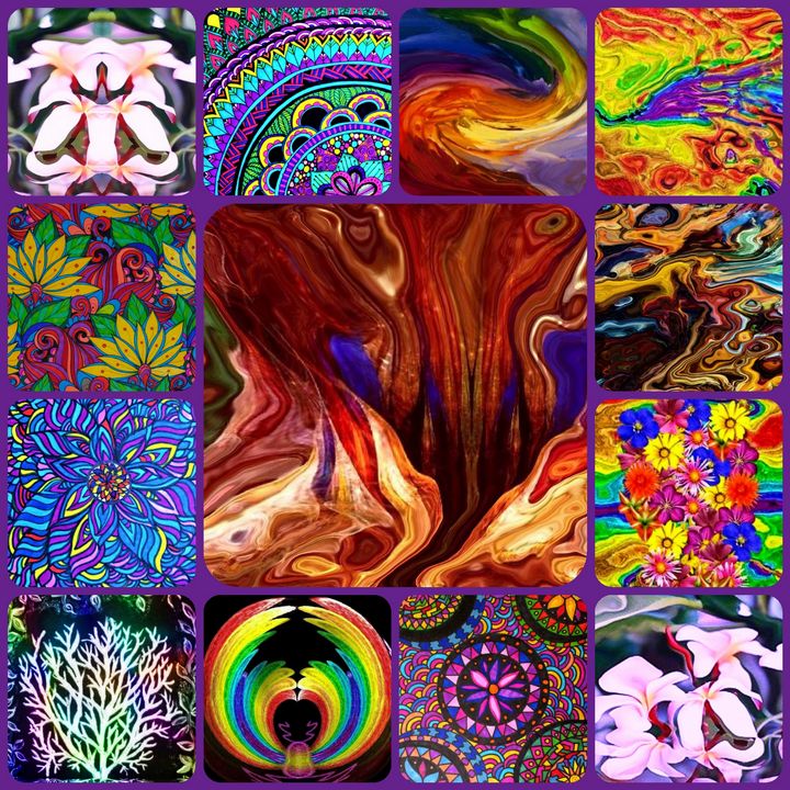 Artistic Flair - CreativeSoul - Paintings & Prints, Abstract, Color ...
