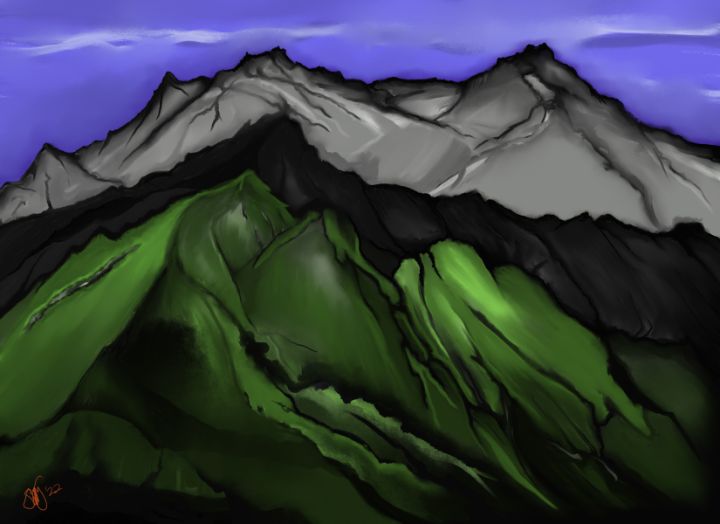 Highlands - Shattered Ink WA by Paint Girl - Paintings & Prints ...