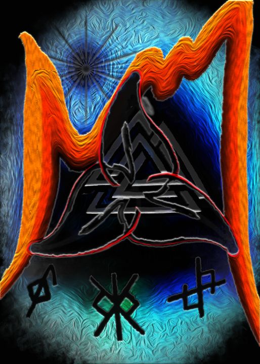 Viking Battle Flag - Shattered Ink WA by Paint Girl - Drawings ...