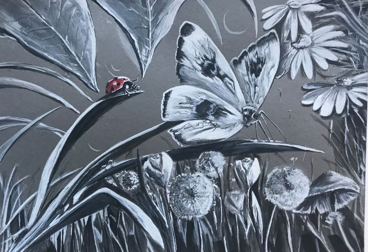 Ladybug - Jen.Pen - Paintings & Prints, Animals, Birds, & Fish, Bugs ...