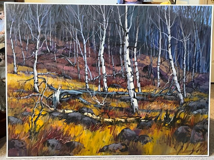 Forest history - Whit Warnick - Paintings & Prints, Landscapes & Nature ...