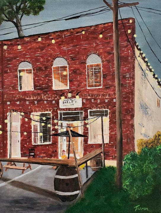 Barley Market - PatZart Poetry in Painting - Paintings & Prints ...