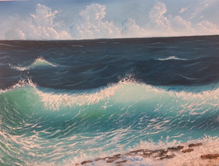 ocean weave - Diego Arellano Fine Arts - Paintings & Prints, Landscapes ...