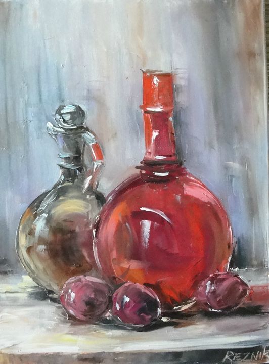 Still life 40*30 cm - Anna Reznik Art - Paintings & Prints, Still Life ...