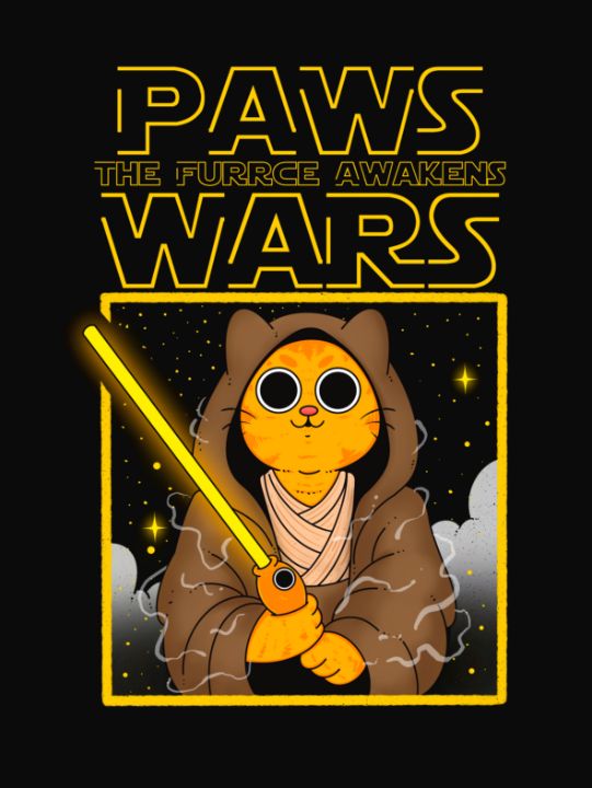 Paws Wars: The Furrce Awakens - Artthree - Digital Art & AI ...