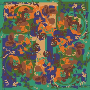 Tropical Island Abstract Vines - JHughes Works of Art - Paintings ...