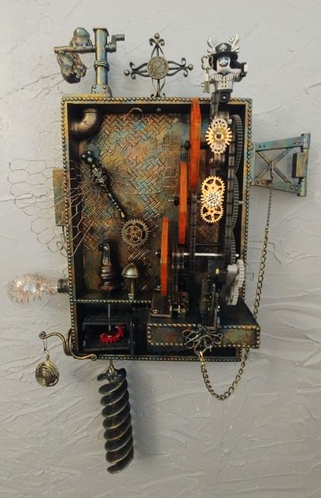 Steampunk Wall Decor Steampunk And Industrial Wall Art Riveted
