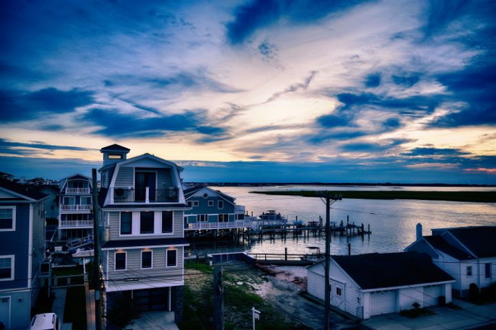 Ocean City Rooftop View Of The Bay - James DeFazio Photography ...