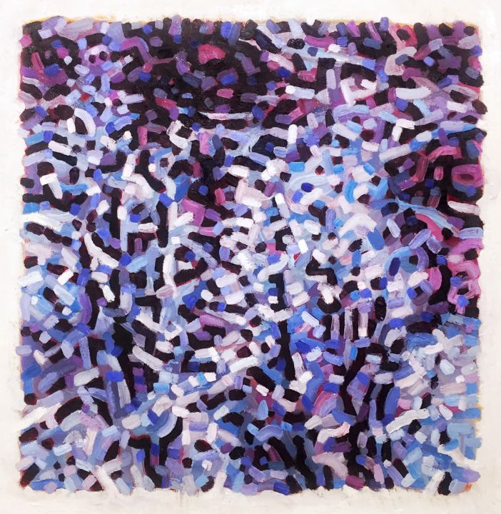 Snow Birch - Dan Miller - Paintings & Prints, Abstract, Landscape - ArtPal