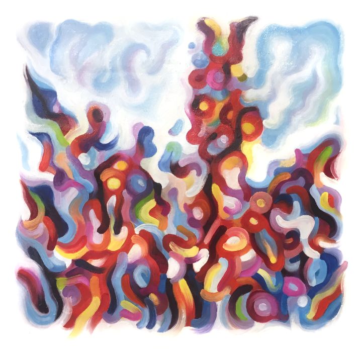 Birch - Dan Miller - Paintings & Prints, Abstract, Landscape - ArtPal