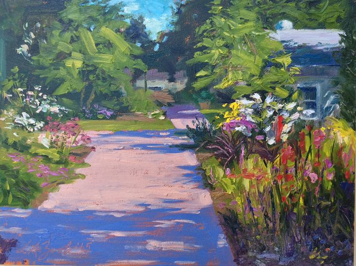 Hummingbird Visit .....SOLD - Lisa A. Zook Fine Art - Paintings ...