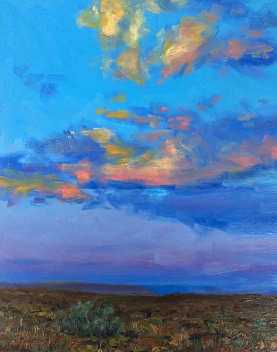 Southwest Kiss Goodnight - Lisa A. Zook Fine Art - Paintings & Prints ...