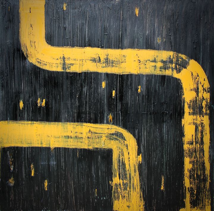 48 x 48 Oil on Canvas - Nicole Trumble - Paintings & Prints, Abstract ...