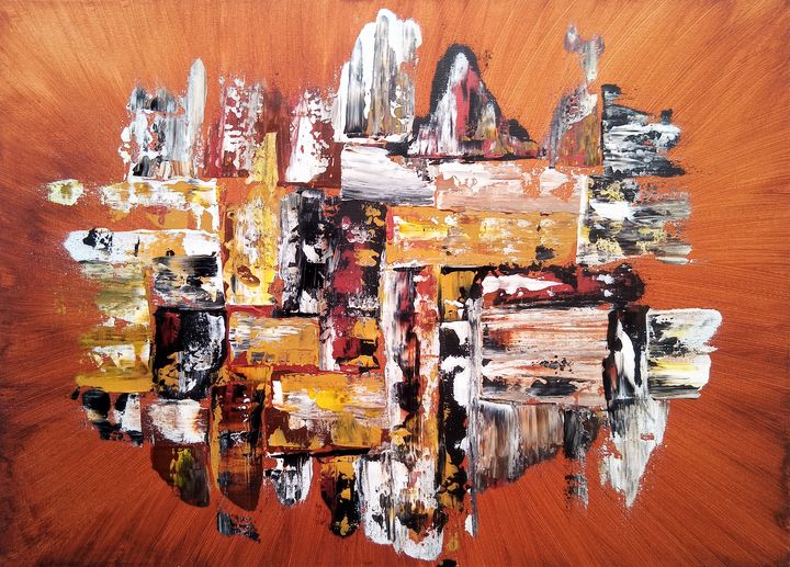 Welsh Heritage - Creativebyleahy - Paintings & Prints, Abstract, Color ...