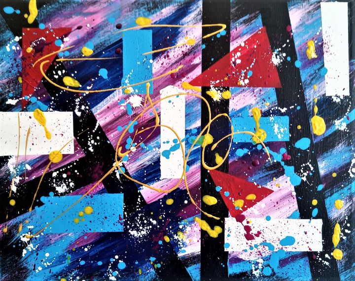 Abstract Question - Creativebyleahy - Paintings & Prints, Abstract ...