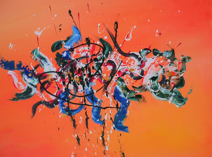 Abstract 41 - Creativebyleahy - Paintings & Prints, Abstract, Color ...