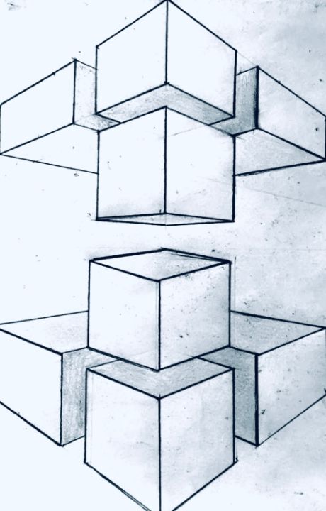 Baseline - ArtBySigurdSnekvik - Drawings & Illustration, Abstract ...