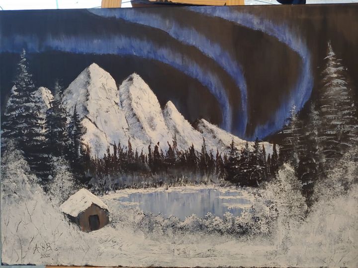 snow - A&B - Paintings & Prints, Landscapes & Nature, Other Landscapes ...