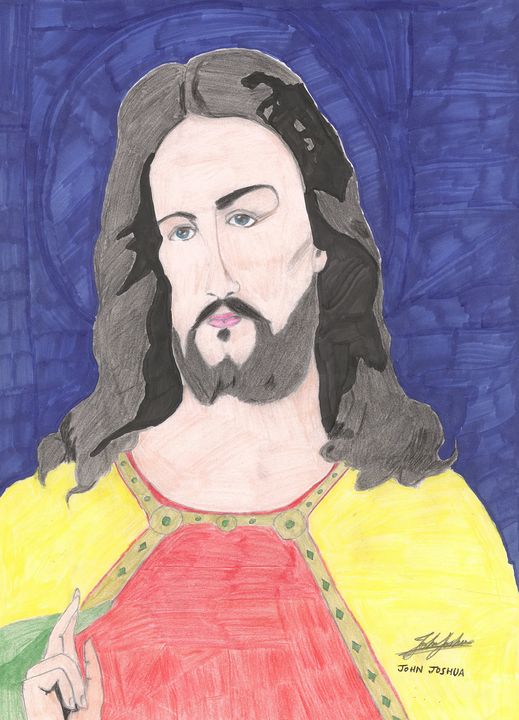 Jesus the Way and the Life. - John Joshua - Drawings & Illustration ...