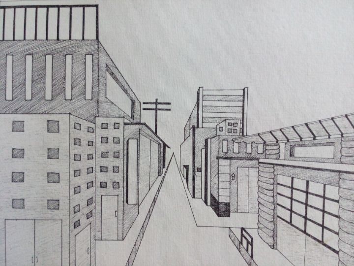 Perspective Drawing - Swetha's Art - Drawings & Illustration ...