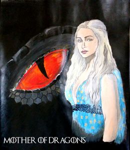Mother Of Dragons - ImmortalArt - Drawings & Illustration ...