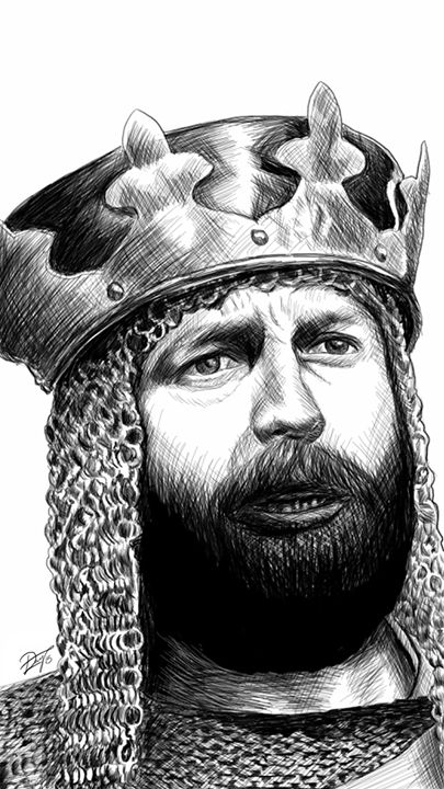 Arthur, King of the Britons - dlay.net - Digital Sketches - Paintings ...