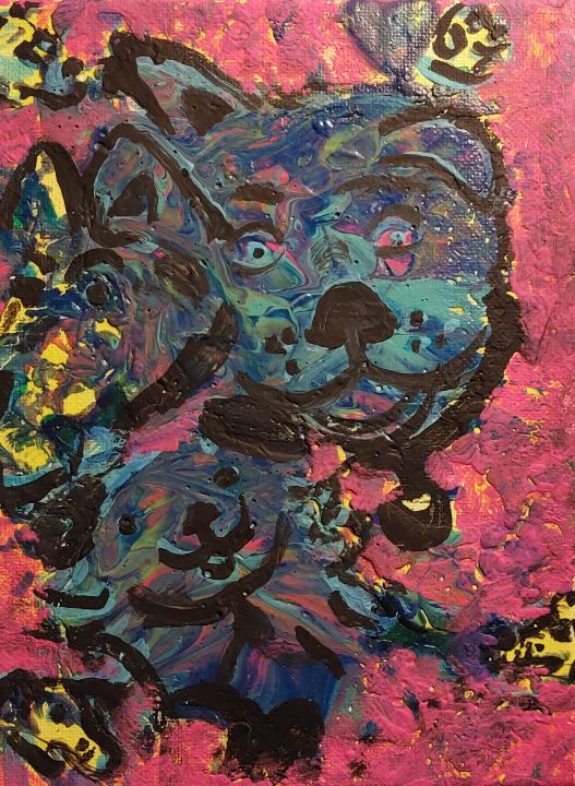 Dogs - Tank Hollywood JLW - Paintings & Prints, Abstract, Figurative ...