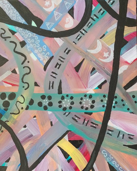 Wires - Tank Hollywood JLW - Paintings & Prints, Abstract, Figurative ...