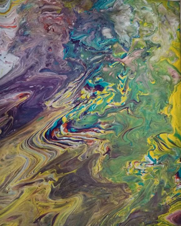 Reflection - Tank Hollywood JLW - Paintings & Prints, Abstract ...