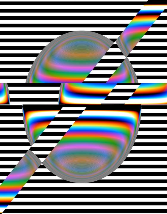 Readjust - PsychyPrincess - Digital Art & AI, Abstract, Geometric - ArtPal
