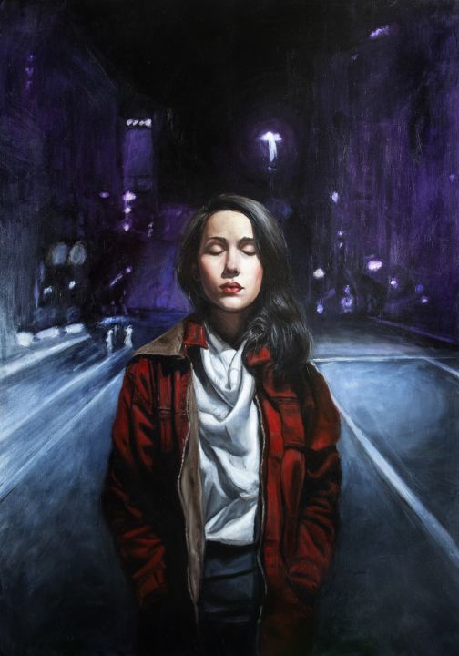 Crossroads/Saturn III - Shiki Samekto art - Paintings & Prints, People ...