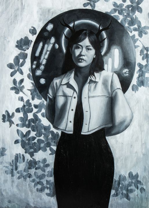 Duality/Mellita I - Shiki Samekto art - Paintings & Prints, People ...
